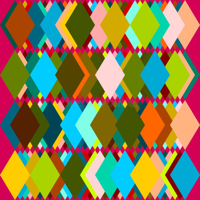 Colorful Trapezoid Background Stock Illustration - Illustration of ...