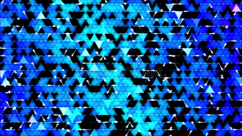 Colorful Triangle Background Animation Blue Stock Video - Video of loop ...