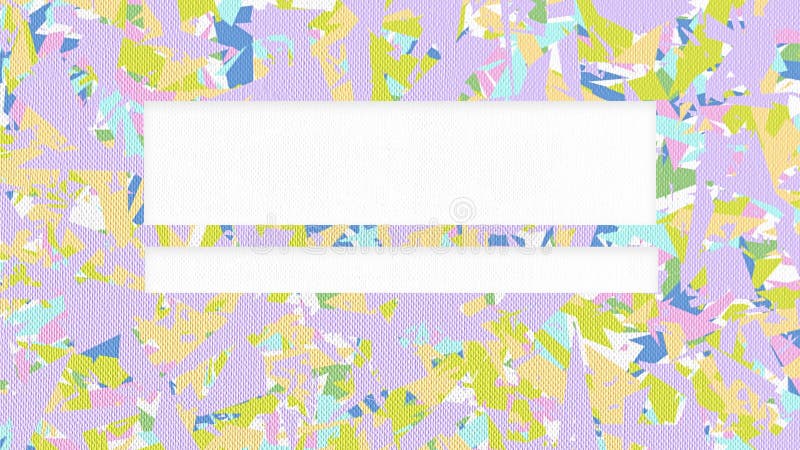 Colorful Triangle Cuts Modern Pastel Collage Card for Invitation Stock ...