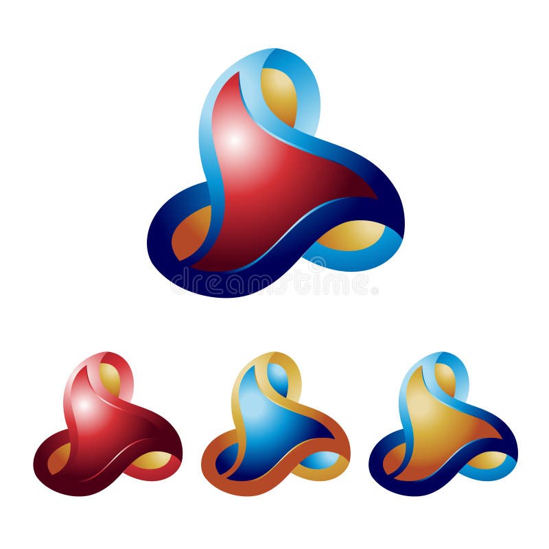 A Letter Triangle Shape Simple Modern Icon Symbol Variation Set Stock ...