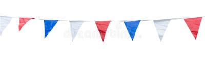 Colorful Triangle Flags on Rope Stock Image - Image of access, alert ...