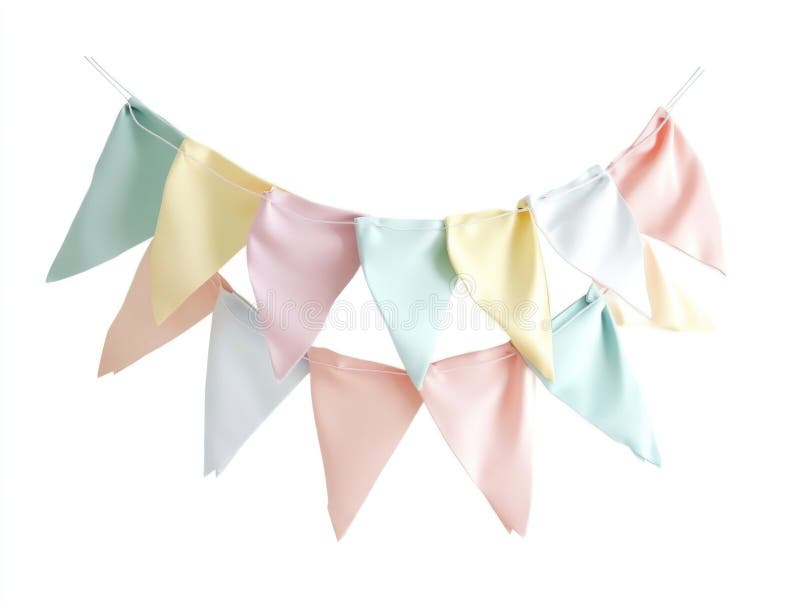 Colorful Triangle Flags stock photo. Image of celebration - 358447038