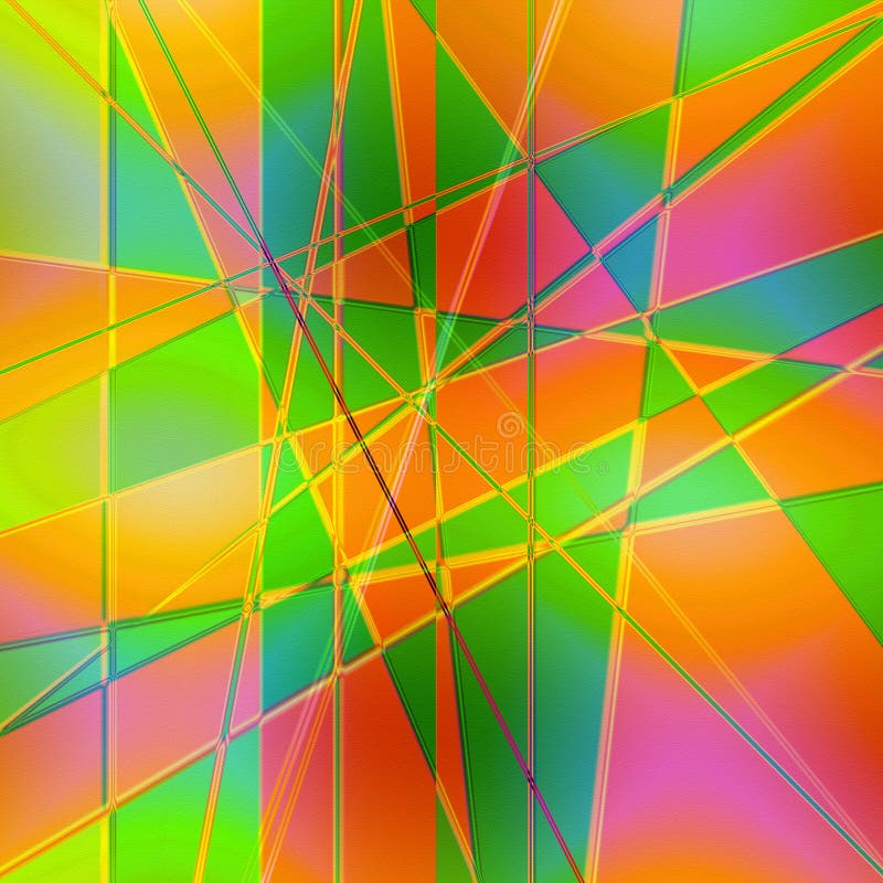 Colorful triangle stock illustration. Illustration of ornament - 45472621