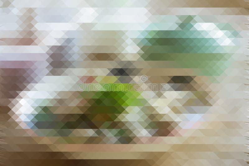 Triangle Pixelation Effect Filter Abstract Background Stock ...