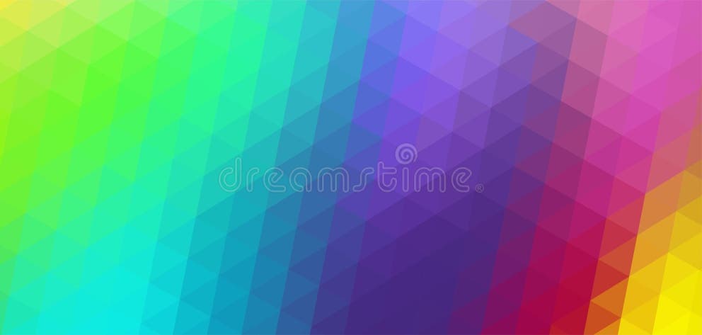 Triangles Rainbow Vector Stock Illustrations – 6,729 Triangles Rainbow ...