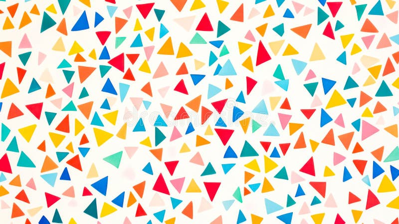 Colorful Triangles Pattern Forming Abstract Modern Background Stock ...