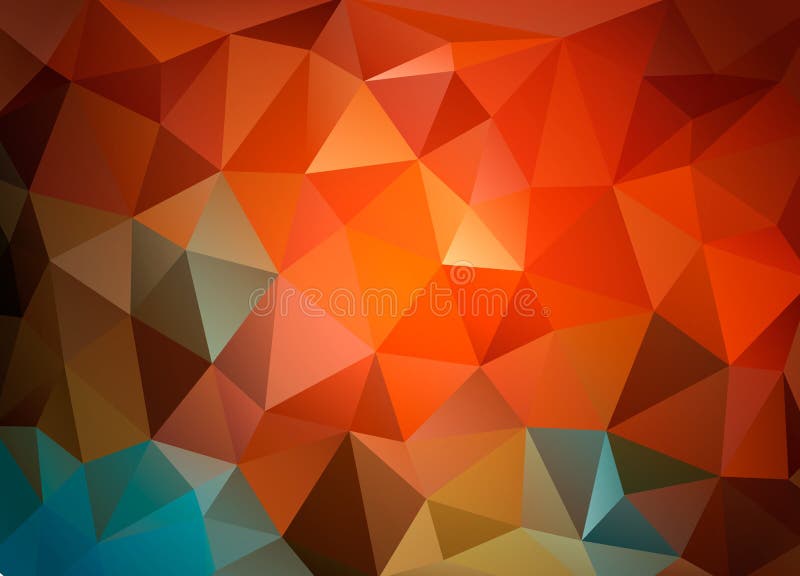 Colorful Triangular Background for Business Presentation, Corporate ...