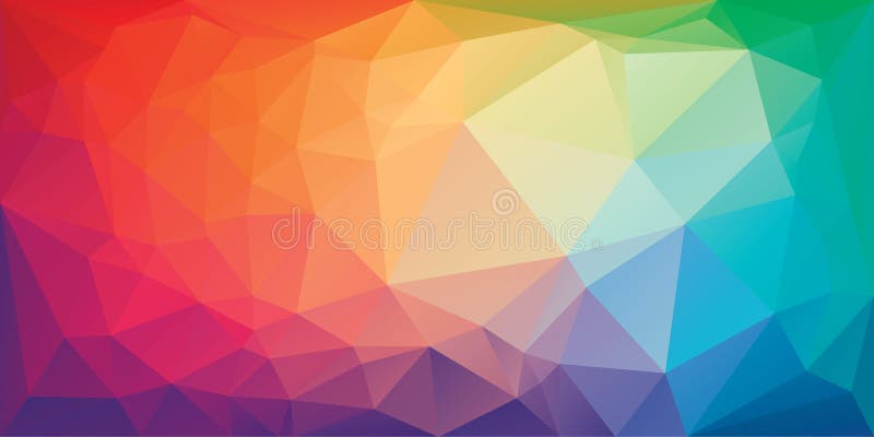 Colorful Triangular Background Stock Vector - Illustration of poly ... Colorful Triangular Background Stock Vector - Illustration of poly ...