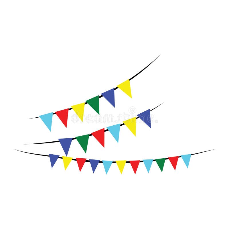 Colorful Paper Decoration Vector Bengali Festival Ornament Illustration ...