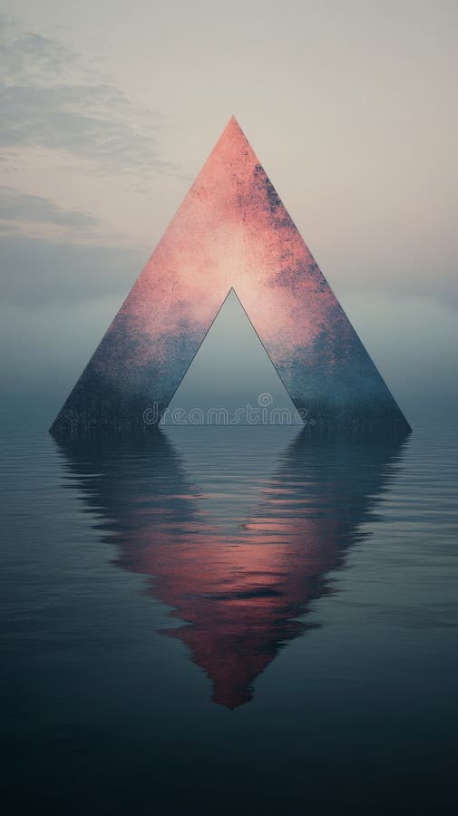 Triangular water drop stock image. Image of water, large - 59121929