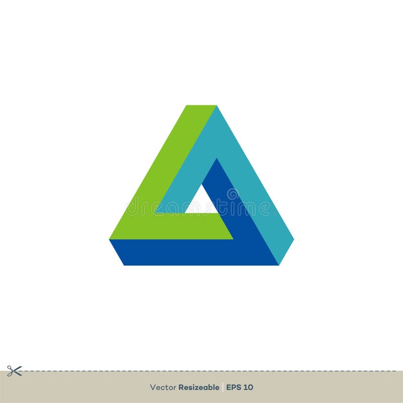 Trinity Infinity Triangle Logo Template Illustration Design. Vector EPS ...