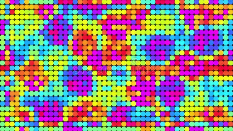 Colorful Trippy Psychedelic Circles Background - Loop Abstract ...