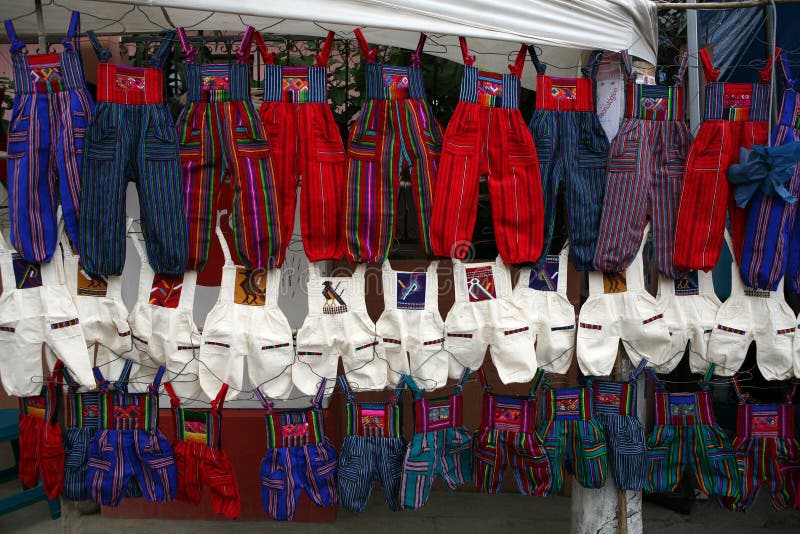 Colorful Trousers on City Market Stock Image - Image of design ...