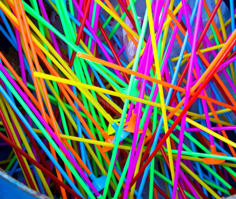 Colorful tube plastic stock image. Image of technical - 33490247