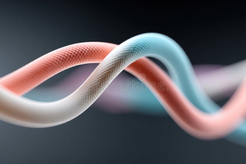 Colorful Twisting Cords Create Dynamic Patterns with Smooth Textures ...