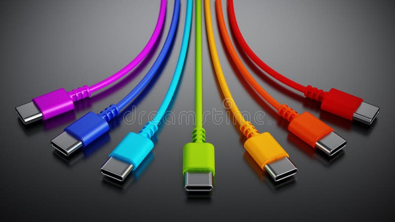 Rainbow Color Network Cables Stock Illustrations – 91 Rainbow Color ...