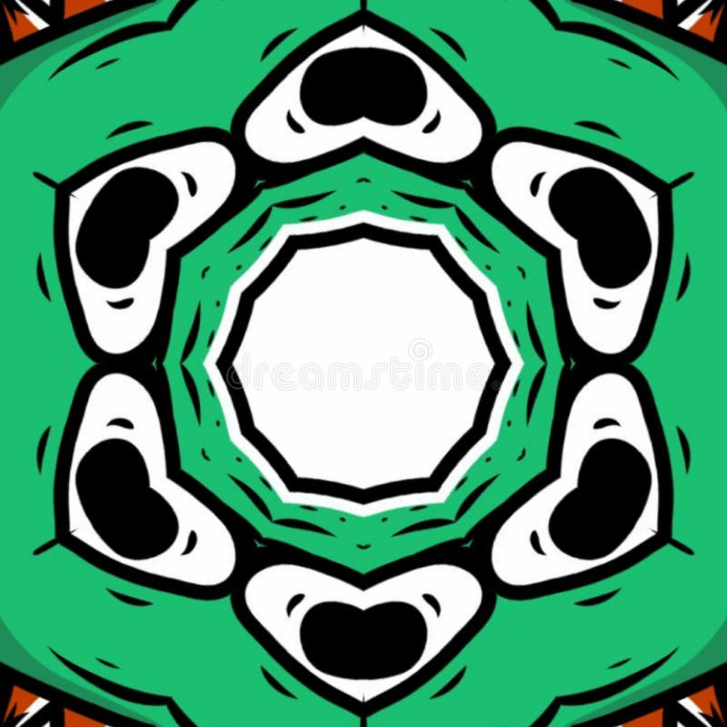 Colorful and Unique Abstract Mirror Background Stock Illustration ...