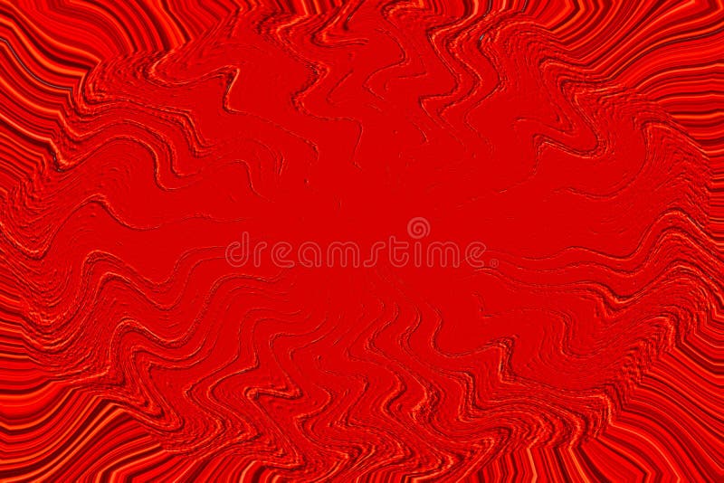 Colorful and Unique Red Illustration with Lines - Perfect for a ...