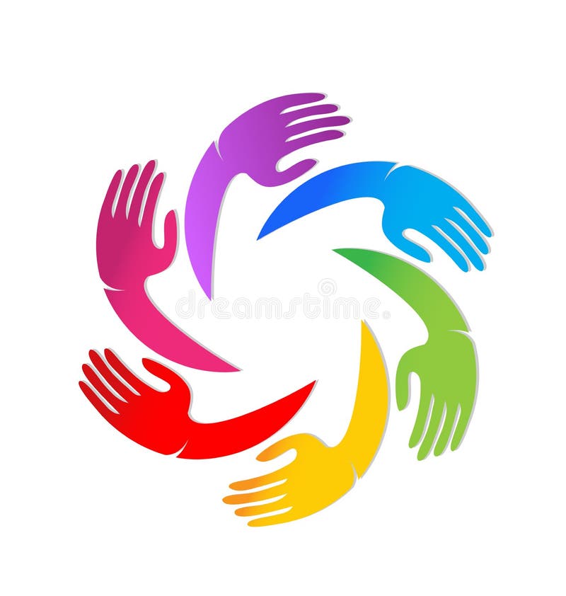 Hands Together Logo Stock Illustrations – 15,630 Hands Together Logo ...