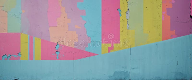 Colorful Urban Wall Texture for Wallpaper Design and Advertising Stock ...