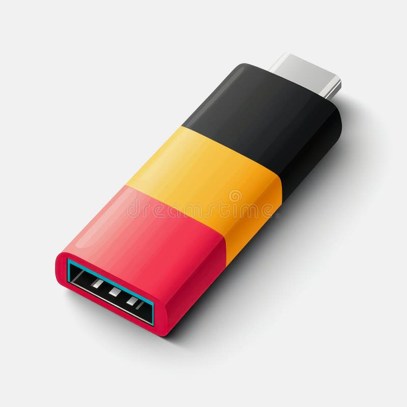 Clean Usb Flash Drive Icon Isolated Background Stock Photos - Free ...