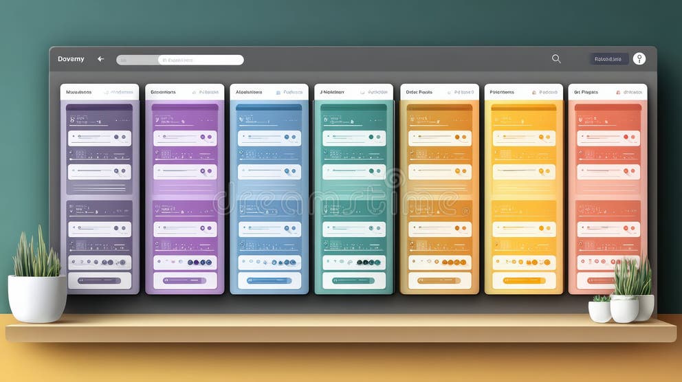 Showcase Project Management Tools Stock Illustrations – 124 Showcase ...