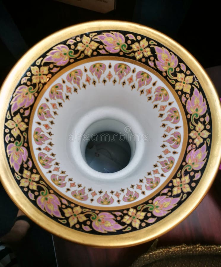 Colorful vase hole stock image. Image of antique, hole - 90022745