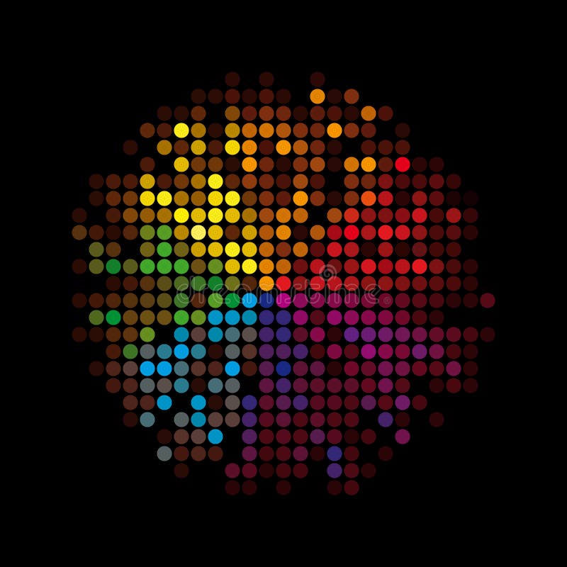 Colourful Pixel Background stock vector. Illustration of colourful ...