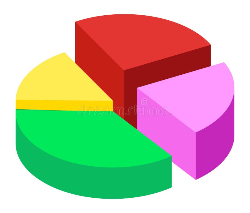 Isometric Infographics Pie Chart Circle Graph Stock Illustrations – 227 ...