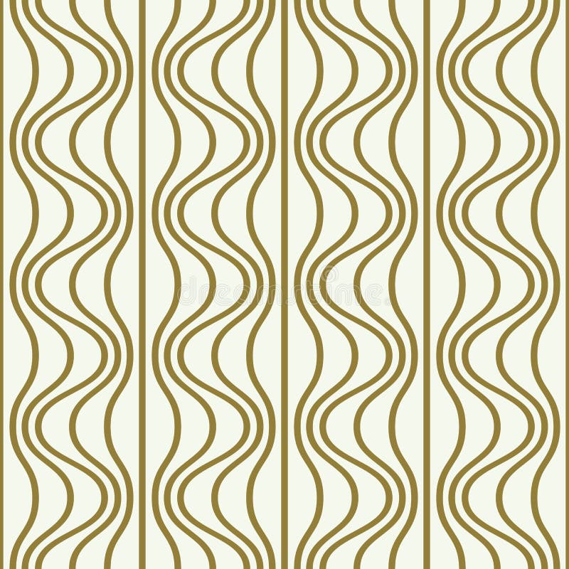 Colorful Vector Endless Pattern Created with Thin Undulate Strip Stock ...