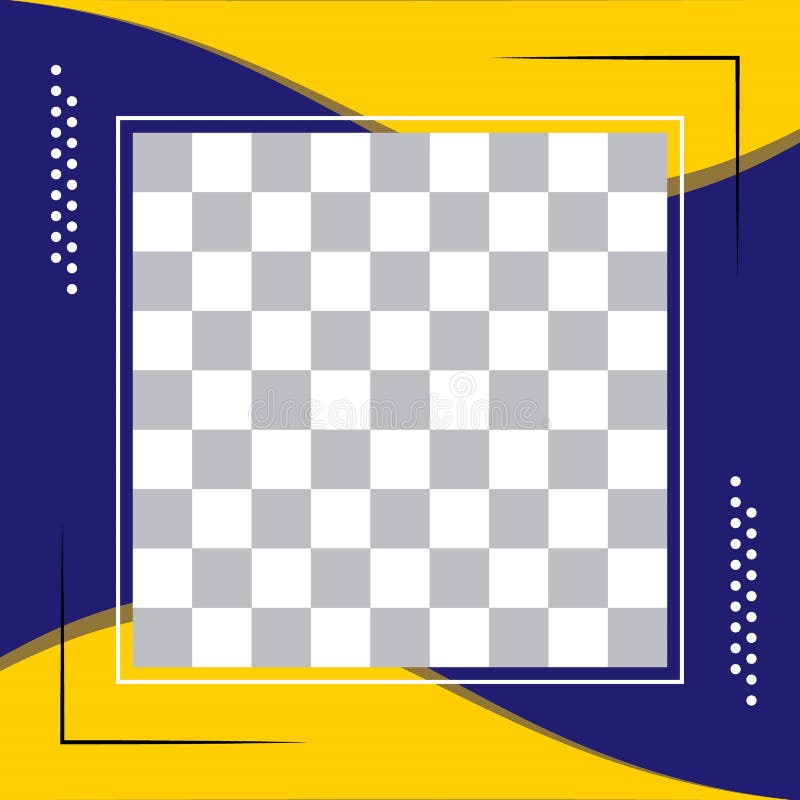 Colorful Vector Frame Background Template Design Stock Vector ...