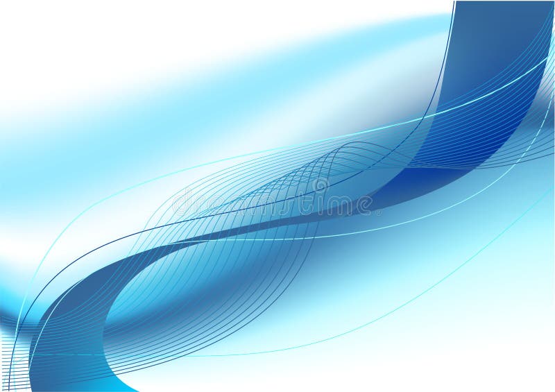 Colorful Vector on a Light Background Curves Stock Illustration ...