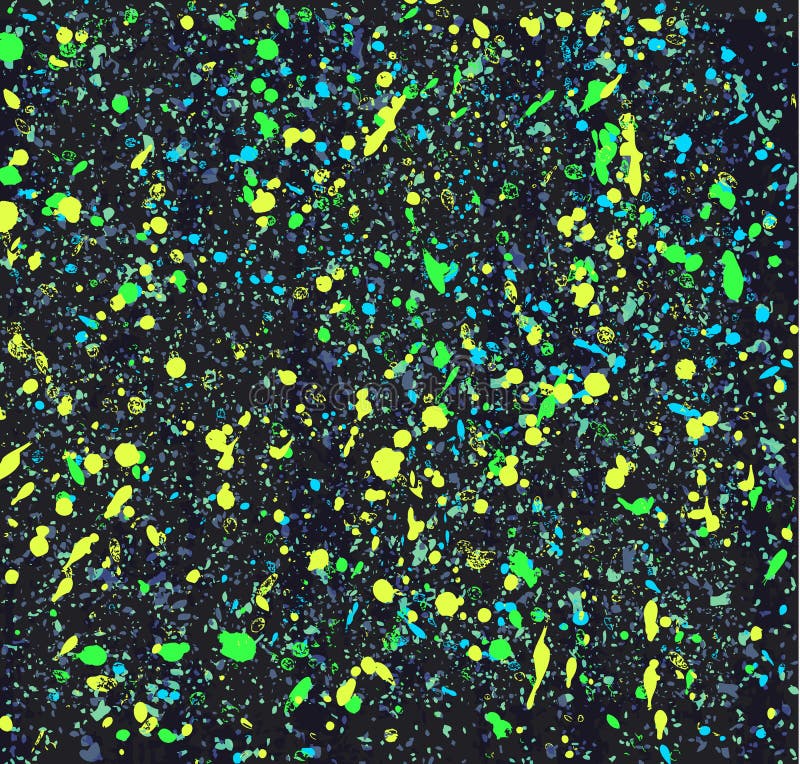 Colorful vector splatters stock vector. Illustration of designer - 63375177