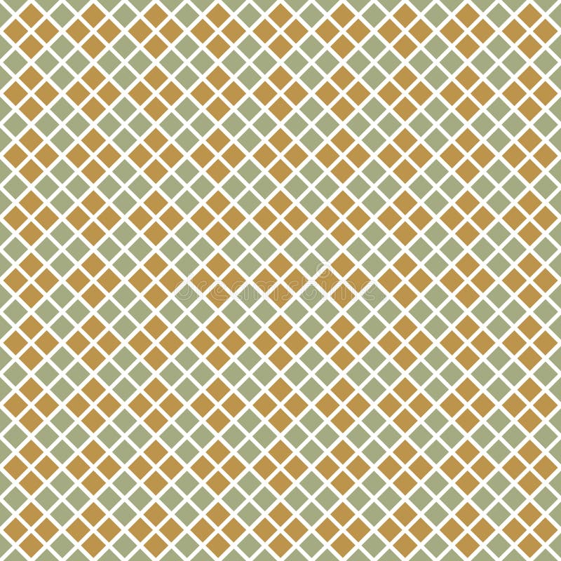 Vector Square Grid Lines Geometric Seamless Pattern. Stock Illustration ...