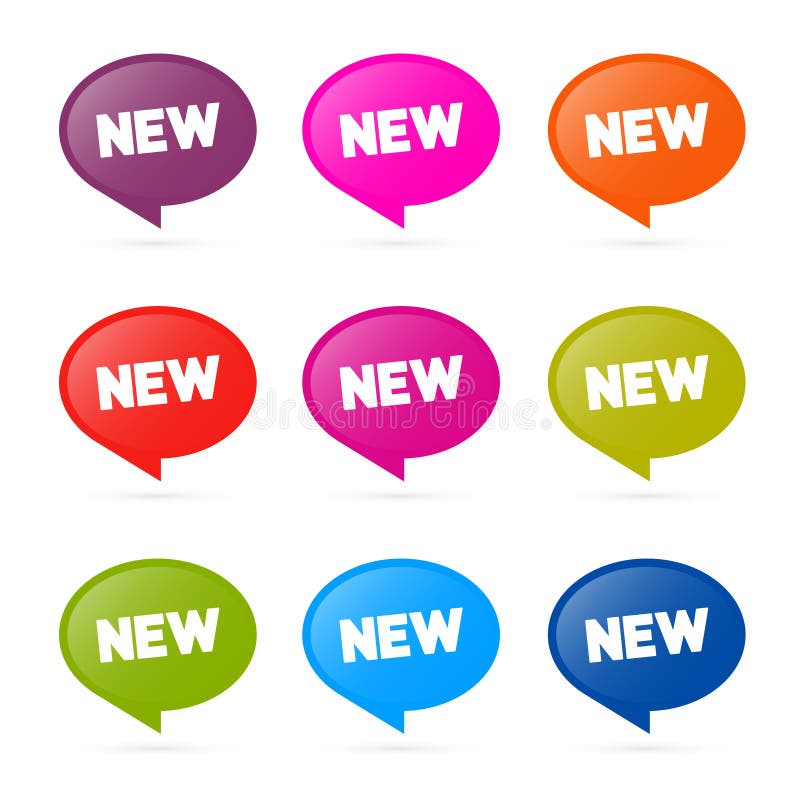 Stickers for New Arrival Shop Product Tags, Labels or Sale Posters and ...