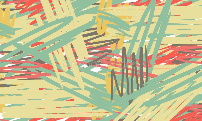 Colorful Vector Template with Repeated Sharp Stripes Stock Vector ...