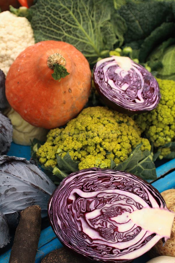Colorful vegetables stock image. Image of eating, cauliflower - 1702977
