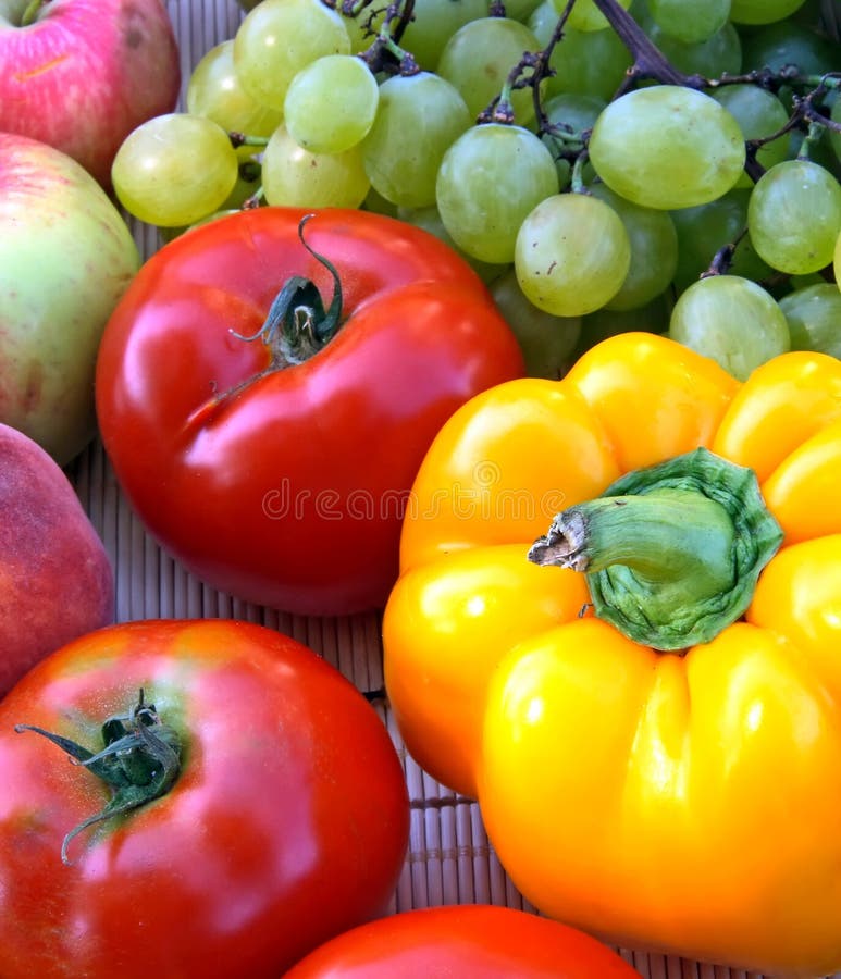 Colorful Vegetables and Fruit Stock Photo - Image of fruit, autumn: 2984676