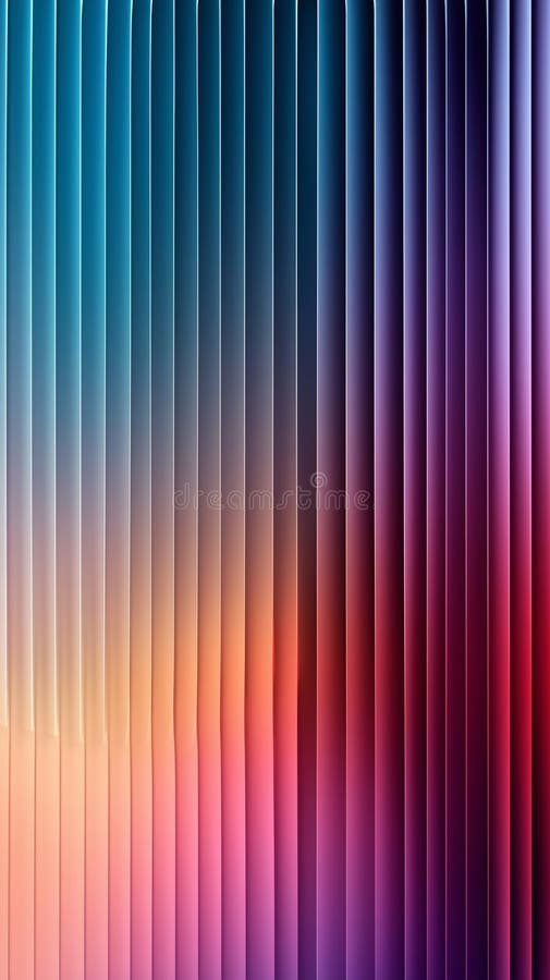 Vertical Gradient Stripes in Shades of Blue, Transitioning Smoothly ...