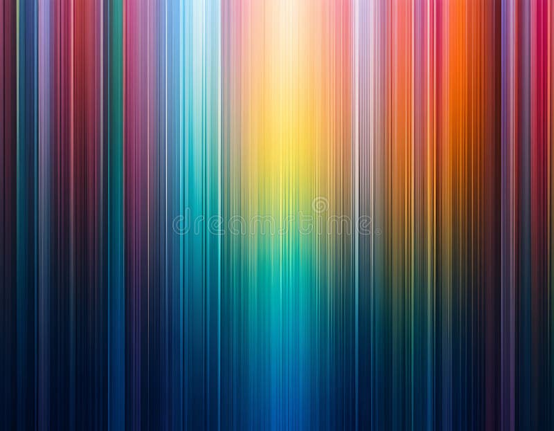 Colorful Vertical Lines Abstract Background Stock Illustration ...