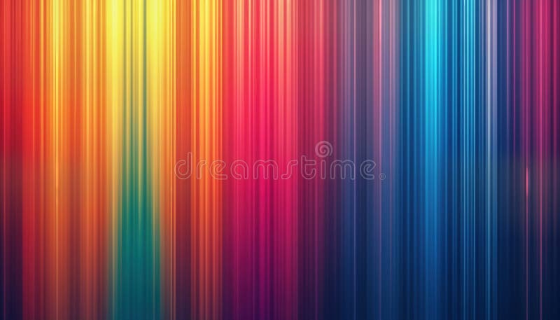 Colorful Vertical Stripes Create Vibrant Abstract Background. Spectrum ...