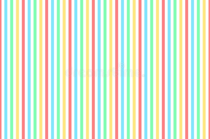 Colorful Vertical Stripes Fabric Pattern Background Vector. Stock ...