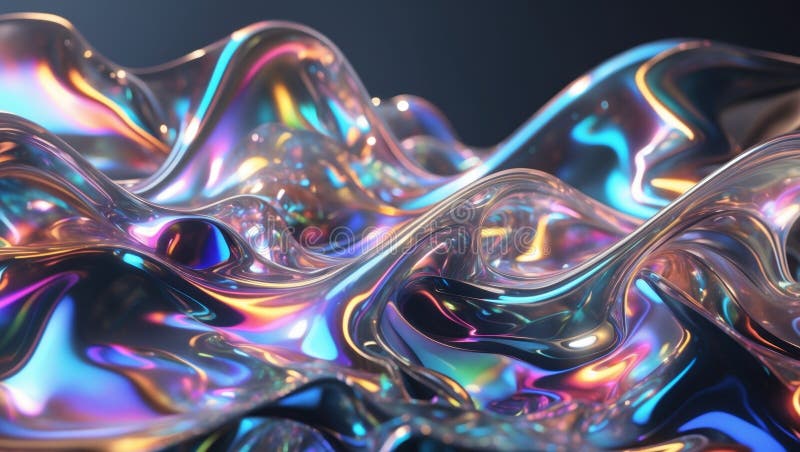 A Colorful and Vibrant Abstract Geometry Design Featuring Captivating ...