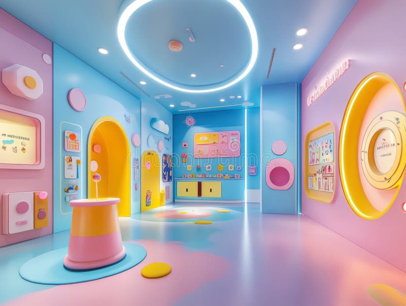 Playful and Interactive Designs with Hidden Objects, Mazes, an Stock Photo - Image of designs ...