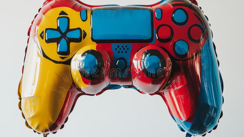 Colorful Video Game Controller Balloon Stock Photos - Free & Royalty ...