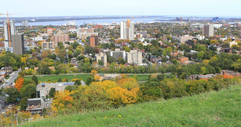 Hamilton, Ontario View from the Escarpment 4K Stock Video - Video of ...