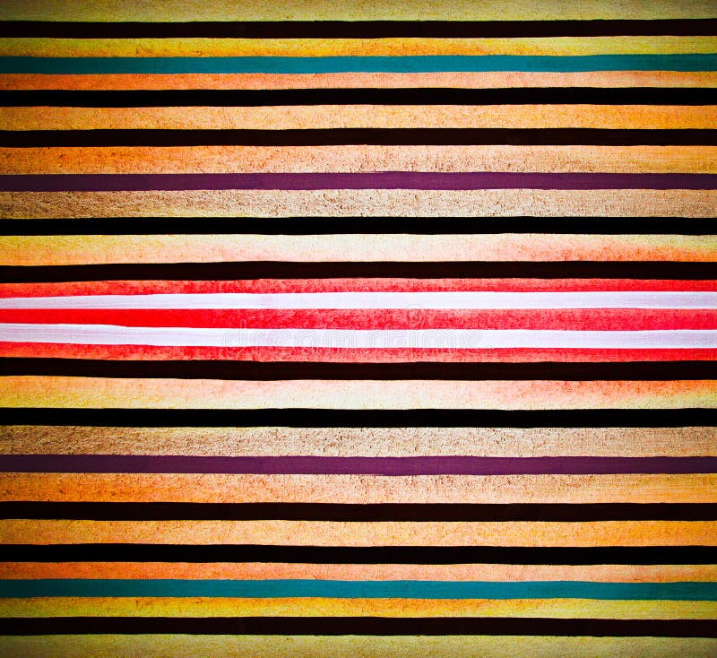 Colorful Vintage Horizontal Lines Stock Illustration - Illustration of ...