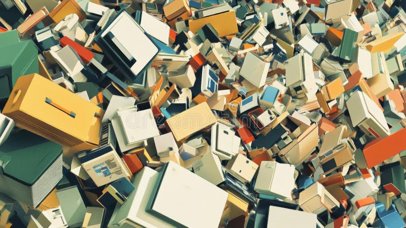 Colorful Vintage Tech Waste Pile Stock Photos - Free & Royalty-Free ...