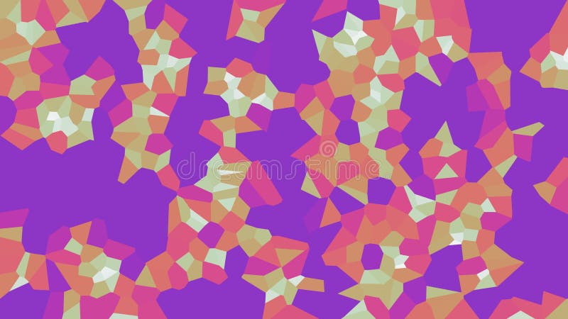 Colorful Voronoi, Vector Abstract. Seamless Irregular Lines Mosaic ...