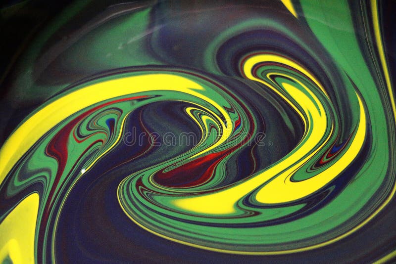 Colorful Wall Colors are Mixed Together Stock Photo - Image of party ...